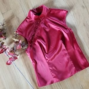 Moda International | Tops | Moda International Mandarin Style Top ...